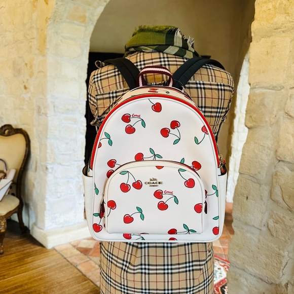 Coach | Bags | Coach Cherry Court Cherry Backpackwallet Nwt Authentic ...